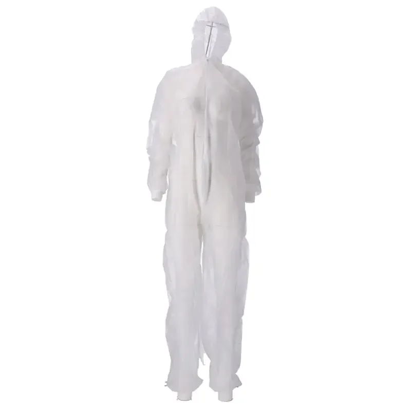 CMT Coverall PP Non Woven Lightweight White XXXL Zipper ...
