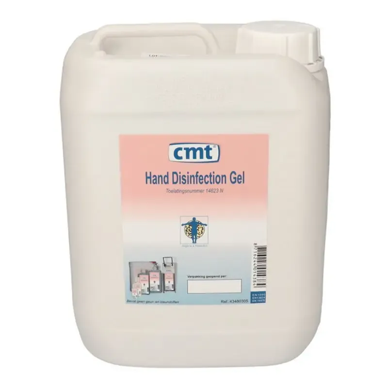 CMT Hand Disinfection Alcohol Gel 5L - Horecavoordeel.com