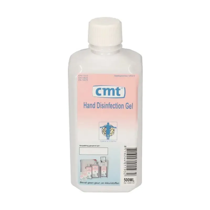 CMT Hand Disinfection Alcohol Gel 500ml - Horecavoordeel.com