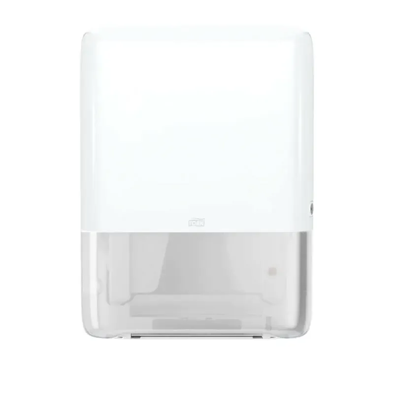 Tork PeakServe Mini Towel Dispenser - White Plastic - Horecavoordeel.com